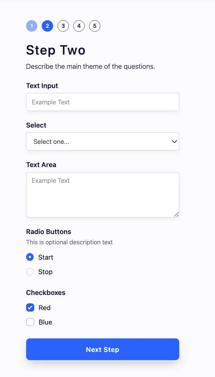 Onboarding Form | Free Webflow Component